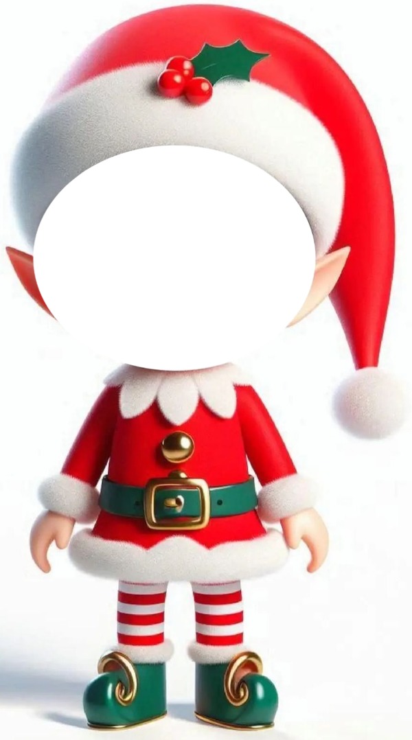 Christmas Elf Photo Frame Effect | Pixiz