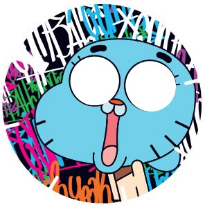 Gumball Design Template | Pixiz