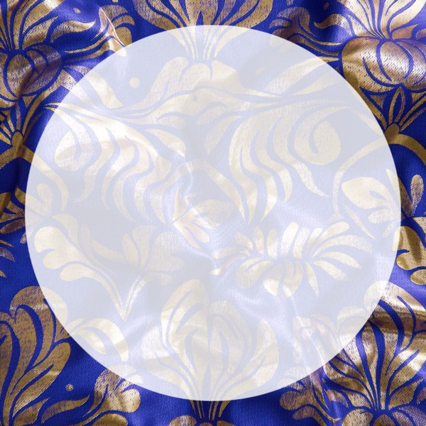 Transparent shimmery fabric center overlay frame Montaje Fotografico ...