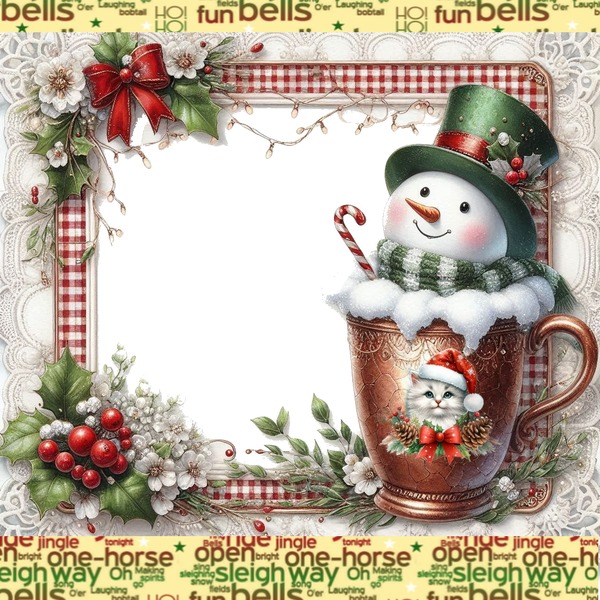 Winter Photo Frame Effect | Pixiz