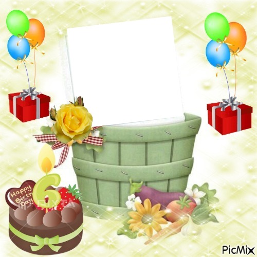 Happy Birthday Photo Frame Effect | Pixiz
