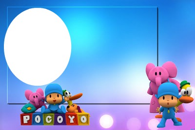 Pocoyo Photo Frame Effect | Pixiz