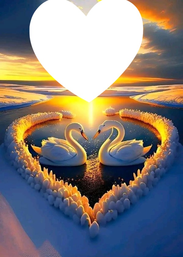 Cœur Photo Frame Effect | Pixiz