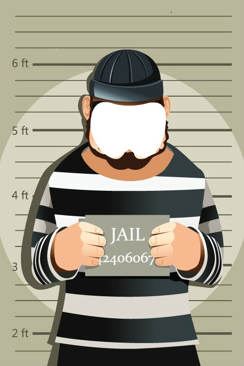 Crminal Photo Frame Effect | Pixiz