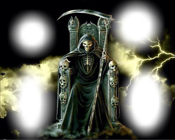 Grim Reaper Design Template | Pixiz